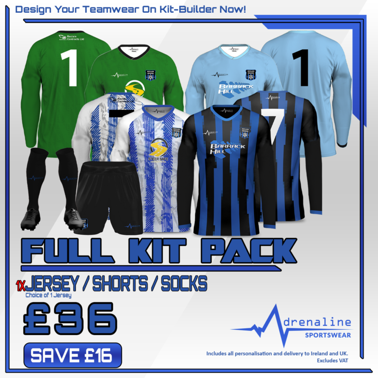 Adrenaline Sportswear | Teamwear Specialists | Kit Builder